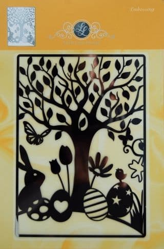 1201-0061 EASTER EMBOSSING FOLDER