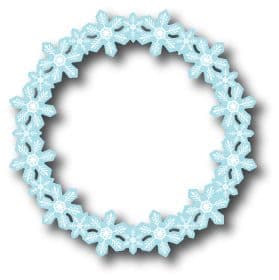 98199 FLURRY WREATH Memory Box die