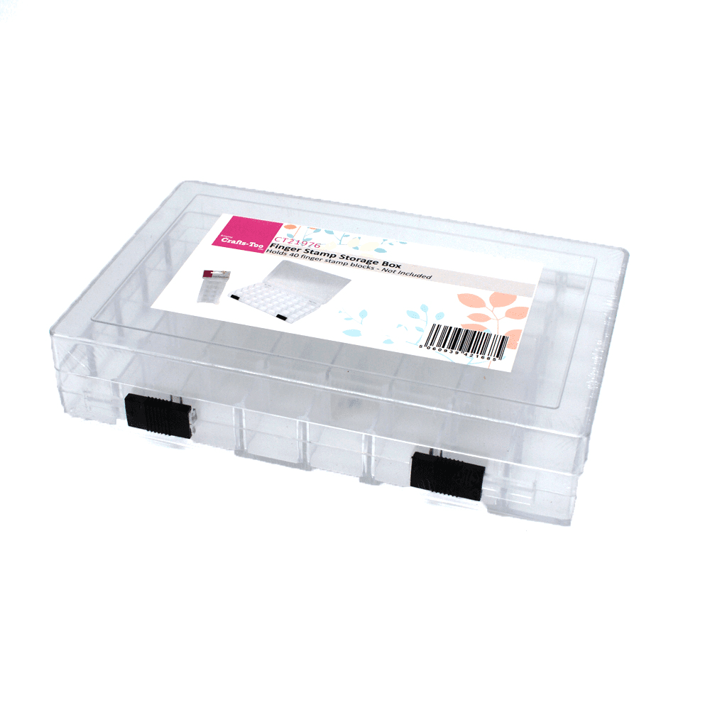 CT21976 - Finger Stamp Storage Box - Crafts Too