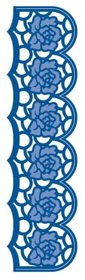 LR0212 ROSE BORDER Marianne Creatables