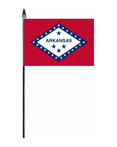 Arkansas Hand Flag - Small.