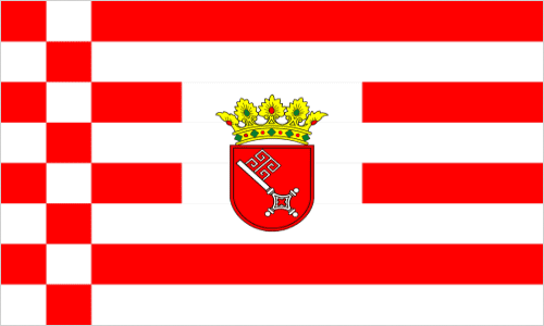 Bremen Large State Flag 5 x 3