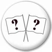 Customised Friendship Flag 25mm Pin Button Badge