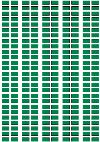 Devon Flag Stickers - 65 per sheet