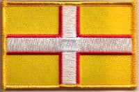 Dorset Embroidered Flag Patch, style 08.