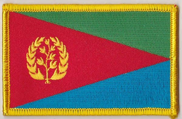 Eritrea Embroidered Flag Patch style 08