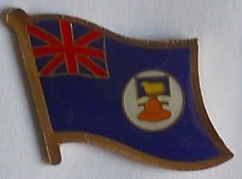 Falkland Islands Flag Enamel Pin Badge