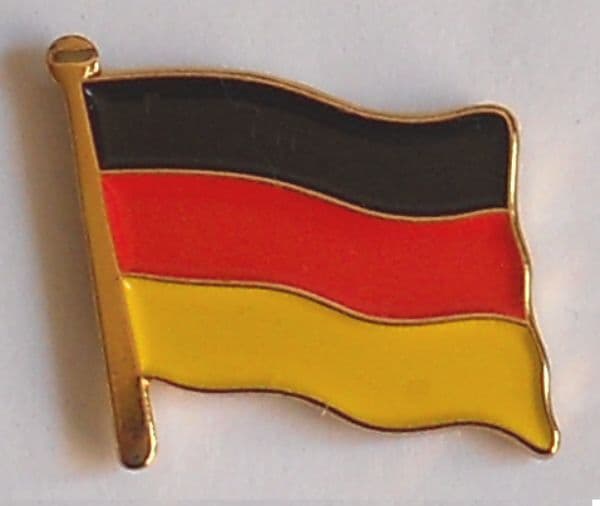 Germany Country Flag Enamel Pin Badge