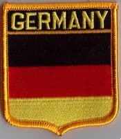 Germany Embroidered Flag Patch, style 06.