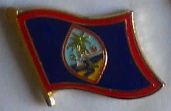 Guam Country Flag Enamel Pin Badge