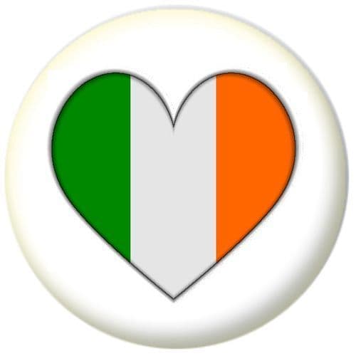 Irish Flag Heart