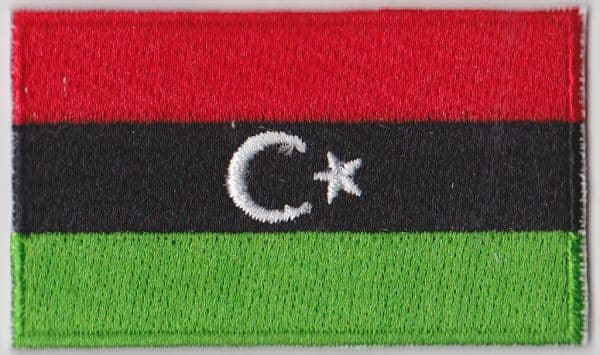 Libya Embroidered Flag Patch style 04