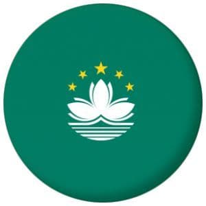 Macau Flag 25mm Pin Button Badge