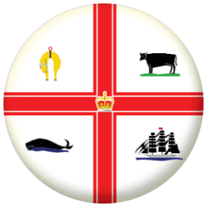 Melbourne Flag 25mm Button Badge