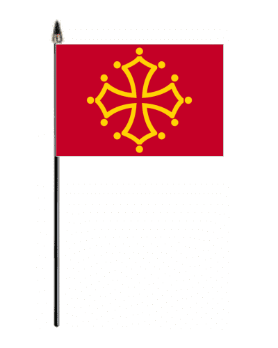 Midi-Pyrénées Hand Flag - Small.