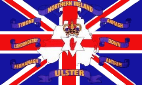 Northern Ireland 6 Counties Large County Flag - 5 x 3