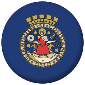 Oslo Flag 25mm Flat Back