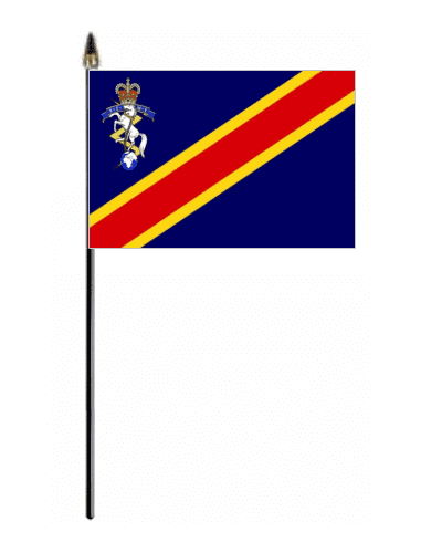 Royal Electrical and Mechanical Engineers Hand Flag - Small