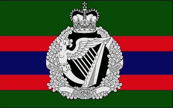 Royal Irish Regiment Large Flag - 5 x 3