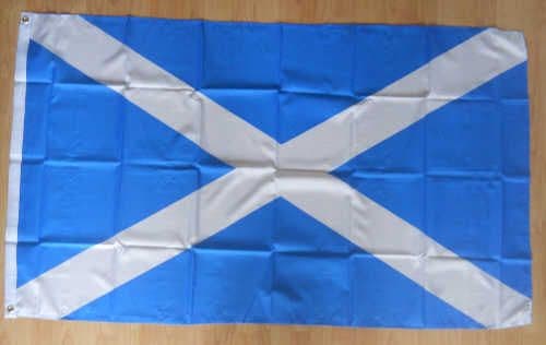 Scotland St Andrew Light Blue Large Country Flag - 3' x 2'.