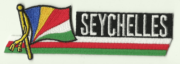 Seychelles Embroidered Flag Patch style 01