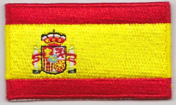 Spain Embroidered Flag Patch style 04