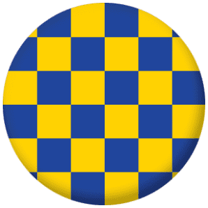 Surrey County Flag 25mm Pin Button Badge