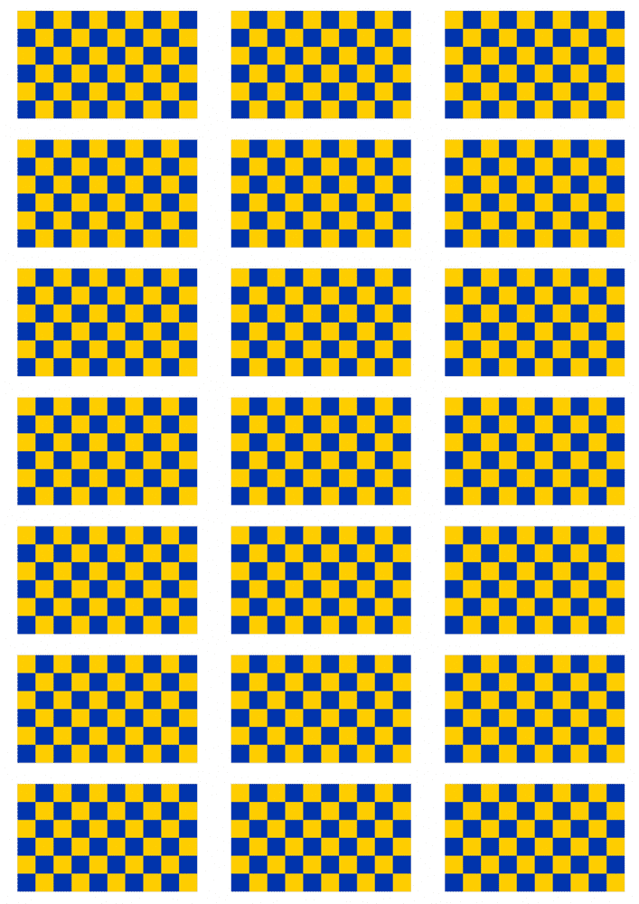 Surrey Flag Stickers - 21 per sheet