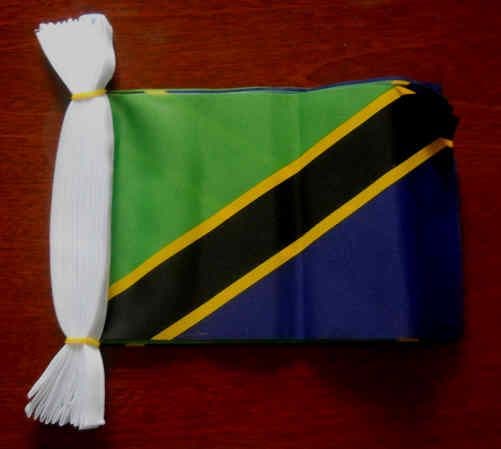 Tanzania Bunting, rectangular, 9 metre.