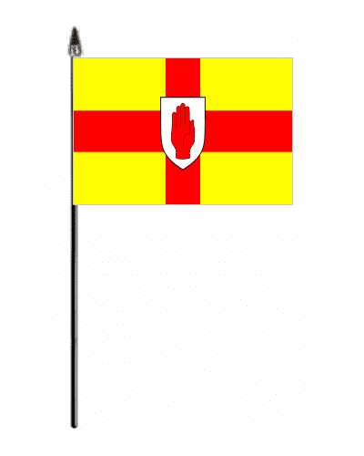 Ulster Hand Flag - Small.