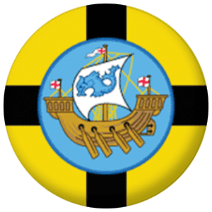 Wellington Flag 25mm Flat Back