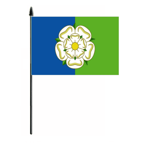 Yorkshire East Riding Hand Flag - Medium