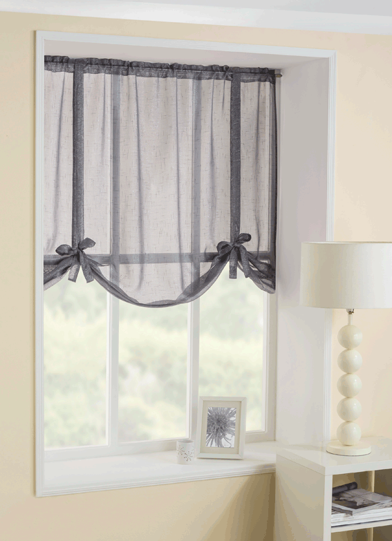 Shimmery Sparkle Tie Blind Grey