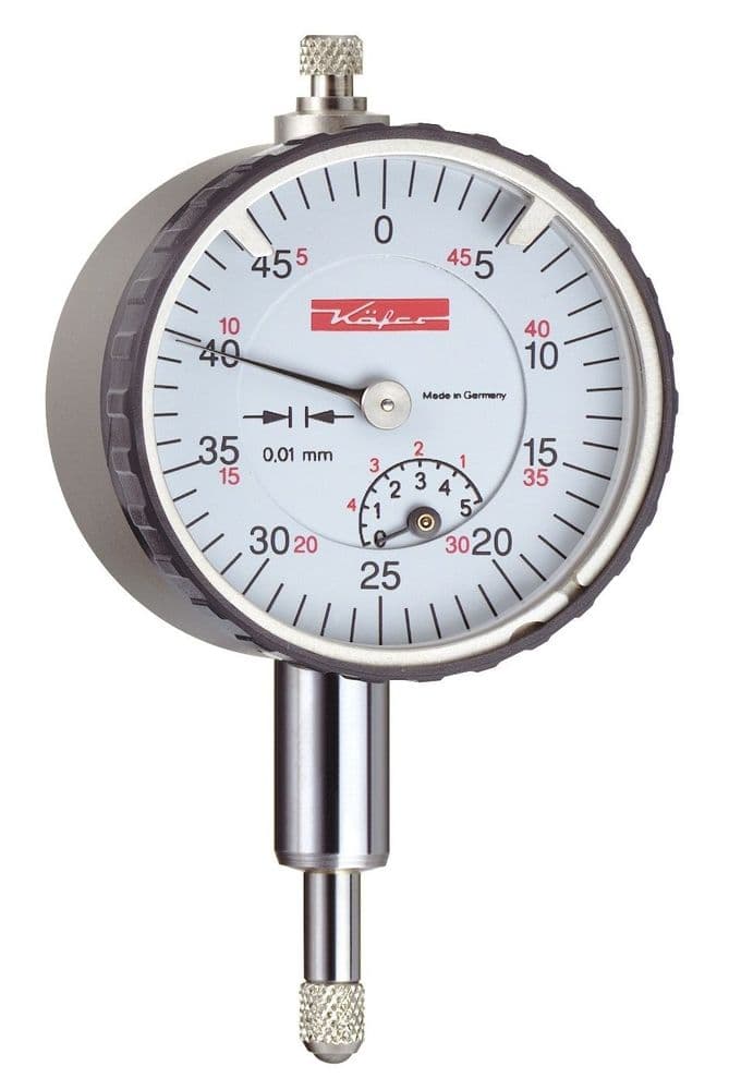 KÄFER Dial Gauge KM 4/5 T - Reading 0 01 mm - Range 5 mm