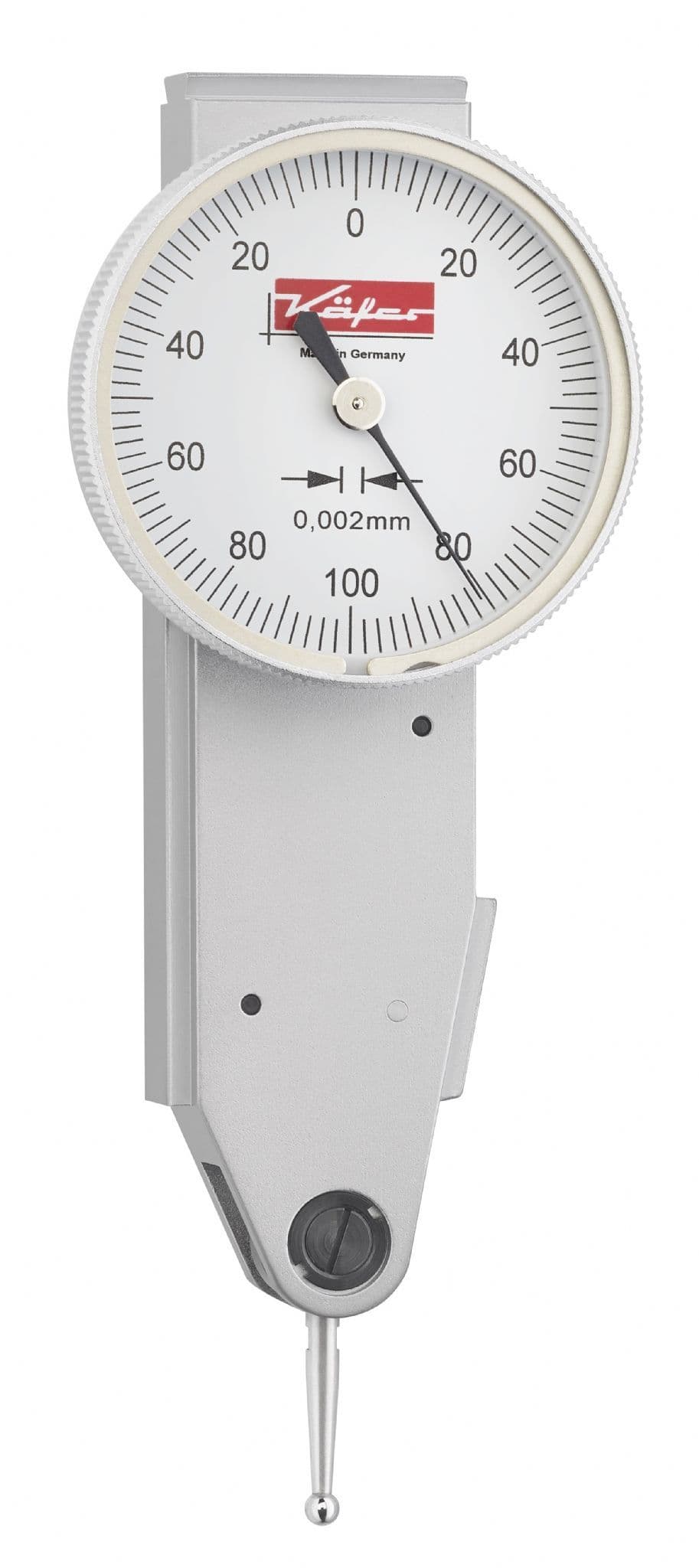 KÄFER Dial Test Indicator K 37 - Shockproof - Non-Magnetic - Reading 0 ...