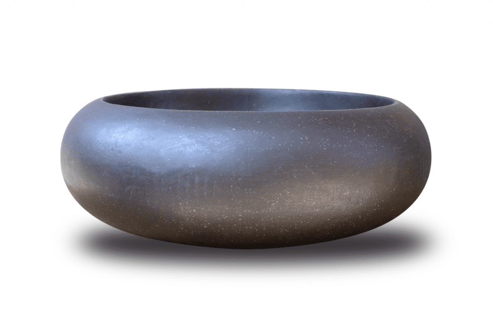 Acqua Black Terrazzo Washbasin 40 cm for Bathrooms