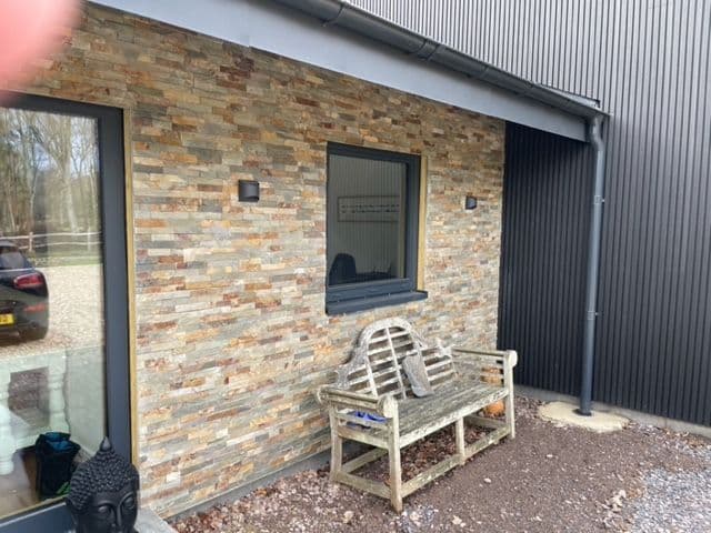 Multicolour Rustic Slate Split Face Mosaic Tiles for Staircases or ...