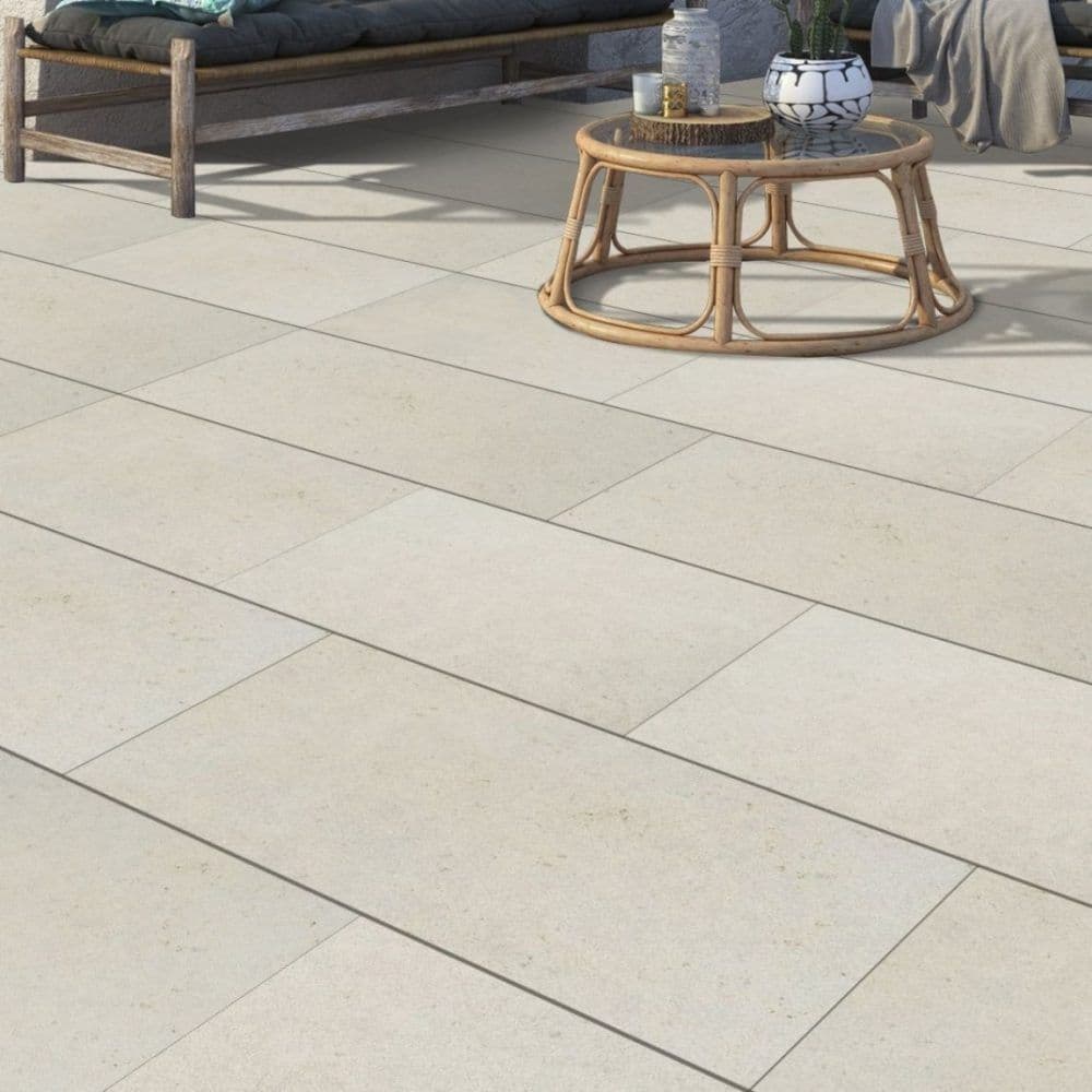 Sample Egyptian Beige Limestone Garden / Patio Paver