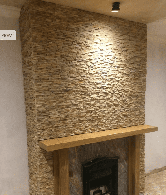 Sample Split Face Mini Mosaic Tile Ledge Stone Beige