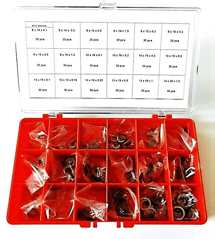 Shim washer Pack - Medium sizes