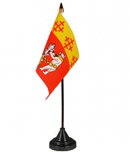 WARWICKSHIRE - TABLE FLAG