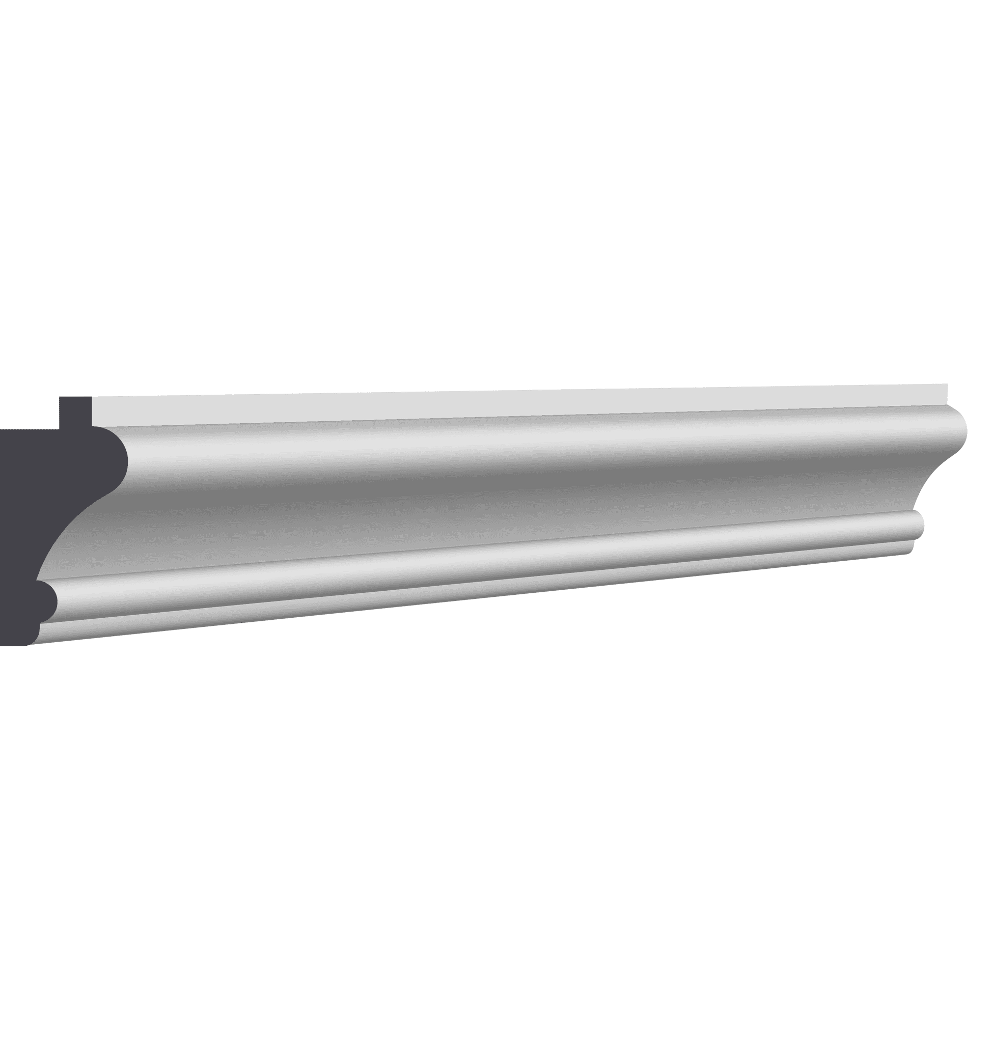 38MM x 21MM MDF PICTURE RAIL