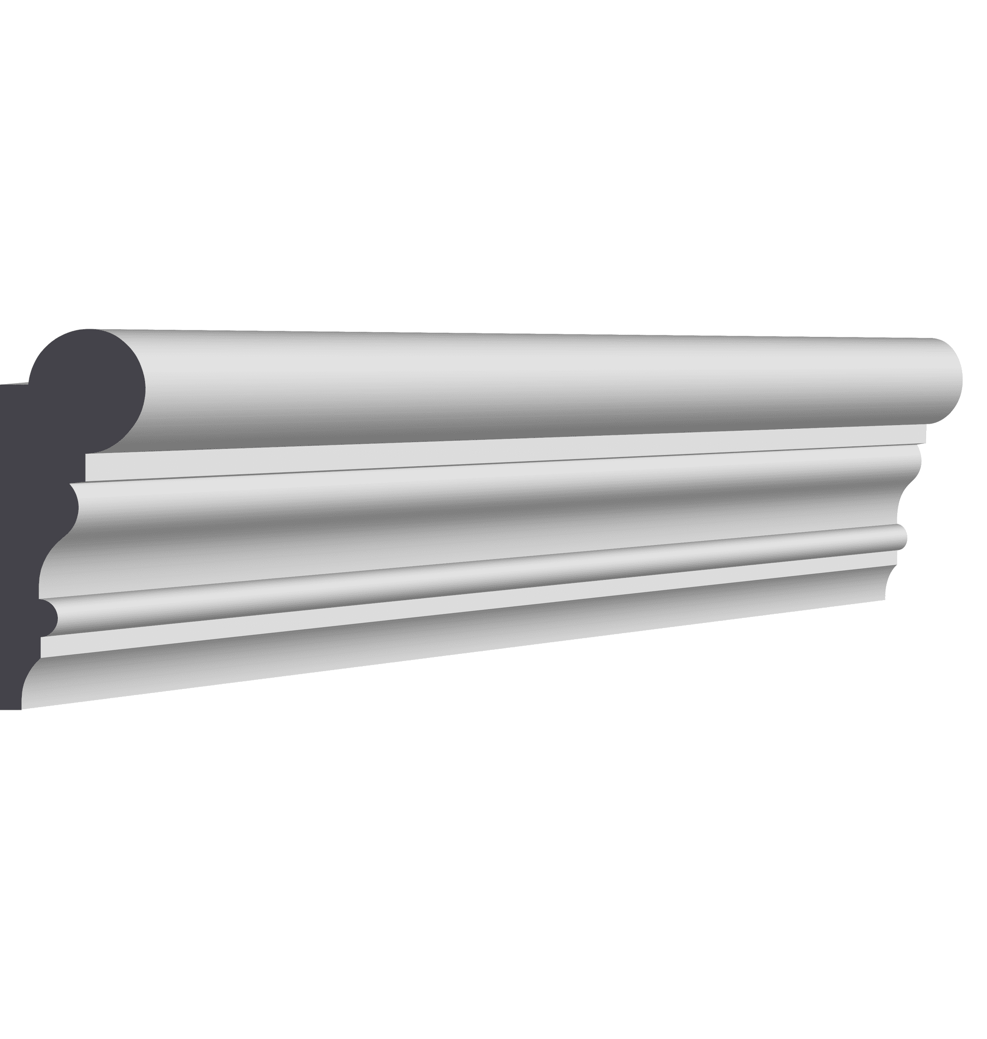 55MM x 21MM MDF PICTURE RAIL | MDF Store