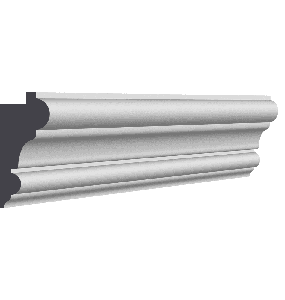 58MM x 25MM PICTURE RAIL MDF SAMPLE | MDF Store