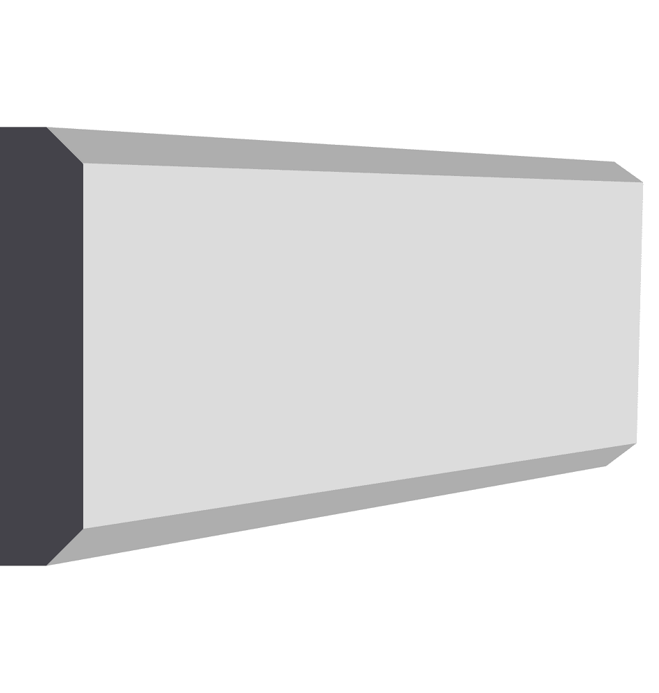 BEVEL X2 MDF DADO RAIL | MDF Store