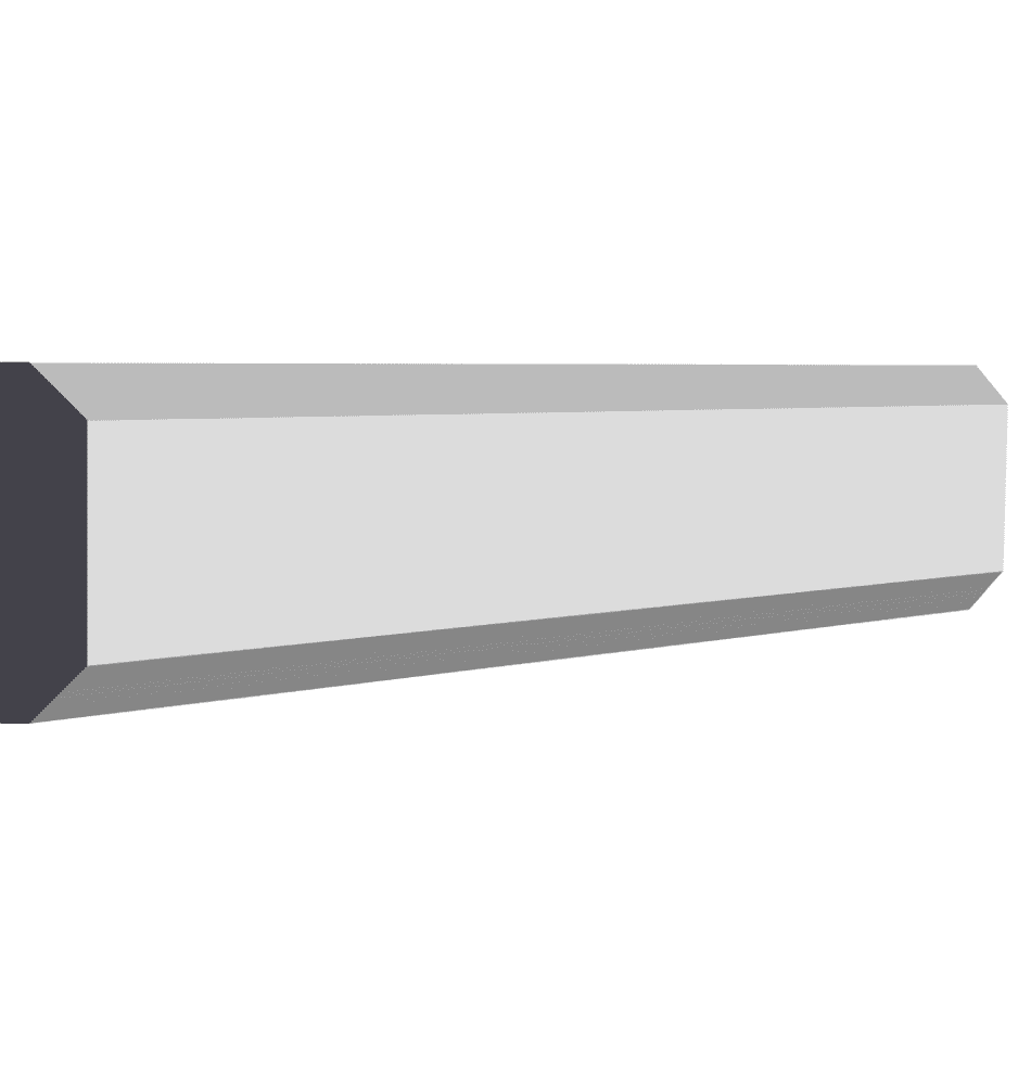 BEVEL X2 MDF STRIPWOOD - 3M | MDF Store