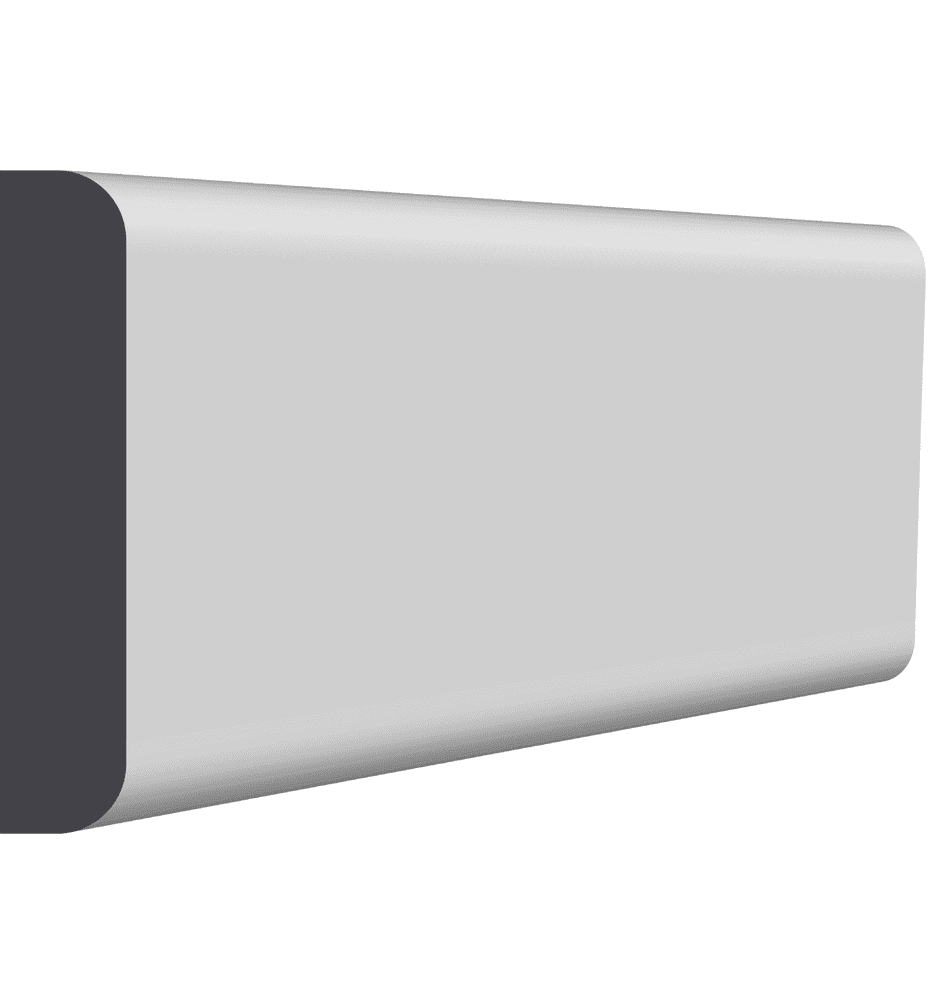 BULLNOSE X2 MDF DADO RAIL | MDF Store