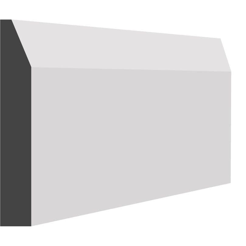 CHAMFER SMALL MDF SKIRTING BOARD | MDF Store