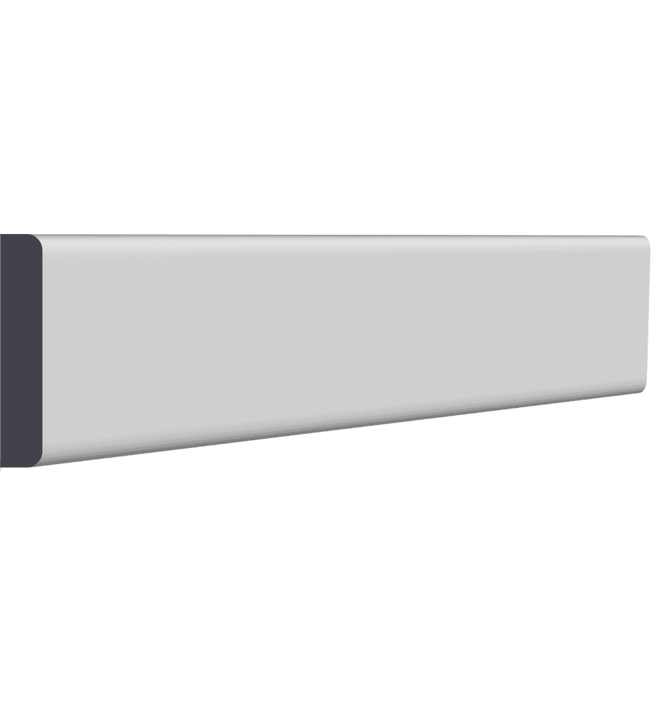 D-SHAPE - BULLNOSE SMALL X2 - MDF STRIPWOOD - 4M | MDF Store