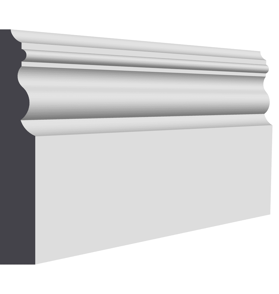 WINDSOR SMALL MDF SKIRTING BOARD | MDF Store